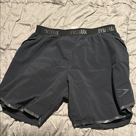 Gymshark | Shorts | Gymshark Black Performance Shorts Built In Sliders ...